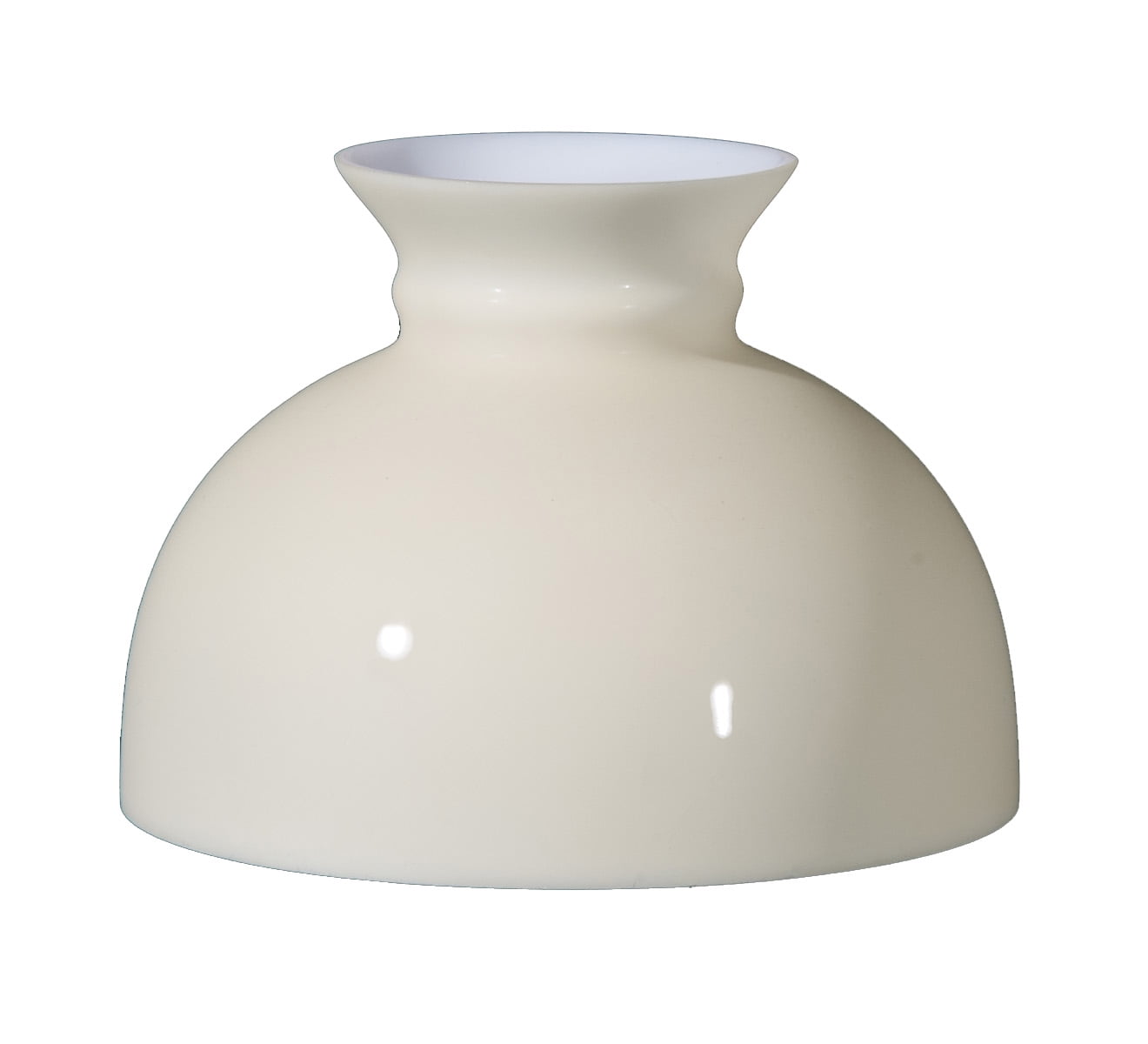 B&P Lamp 10" Opal Glass Student Shade, Cream Tint - Walmart.com