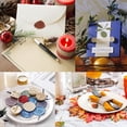 1pc Wax Seal Stamp Set Sealing Wax Stamp Solid Brass Head Wood Handle ...
