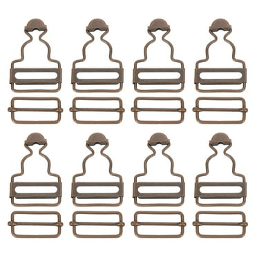 Elastic Scarf and Hat Clips Attacher with Extra Heavy Clips - Lemon ...