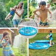 Splash Pad, 68" Inflatable Sprinkler Splash Play Mat,Outdoor Pad Water ...