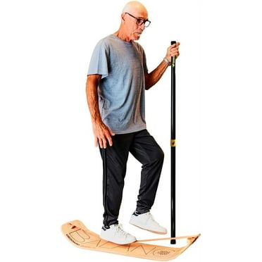 MADOG Wooden Wobble Balance Board with 360° Rotation, Exercise Balance ...