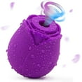 Rose Sex Toy For Women Rose Sucking Vibrator Clitoral Nipple