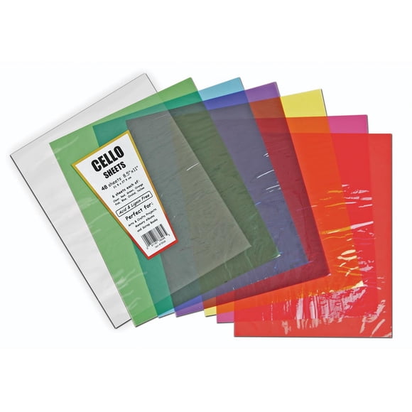 Colored Cellophane Sheets