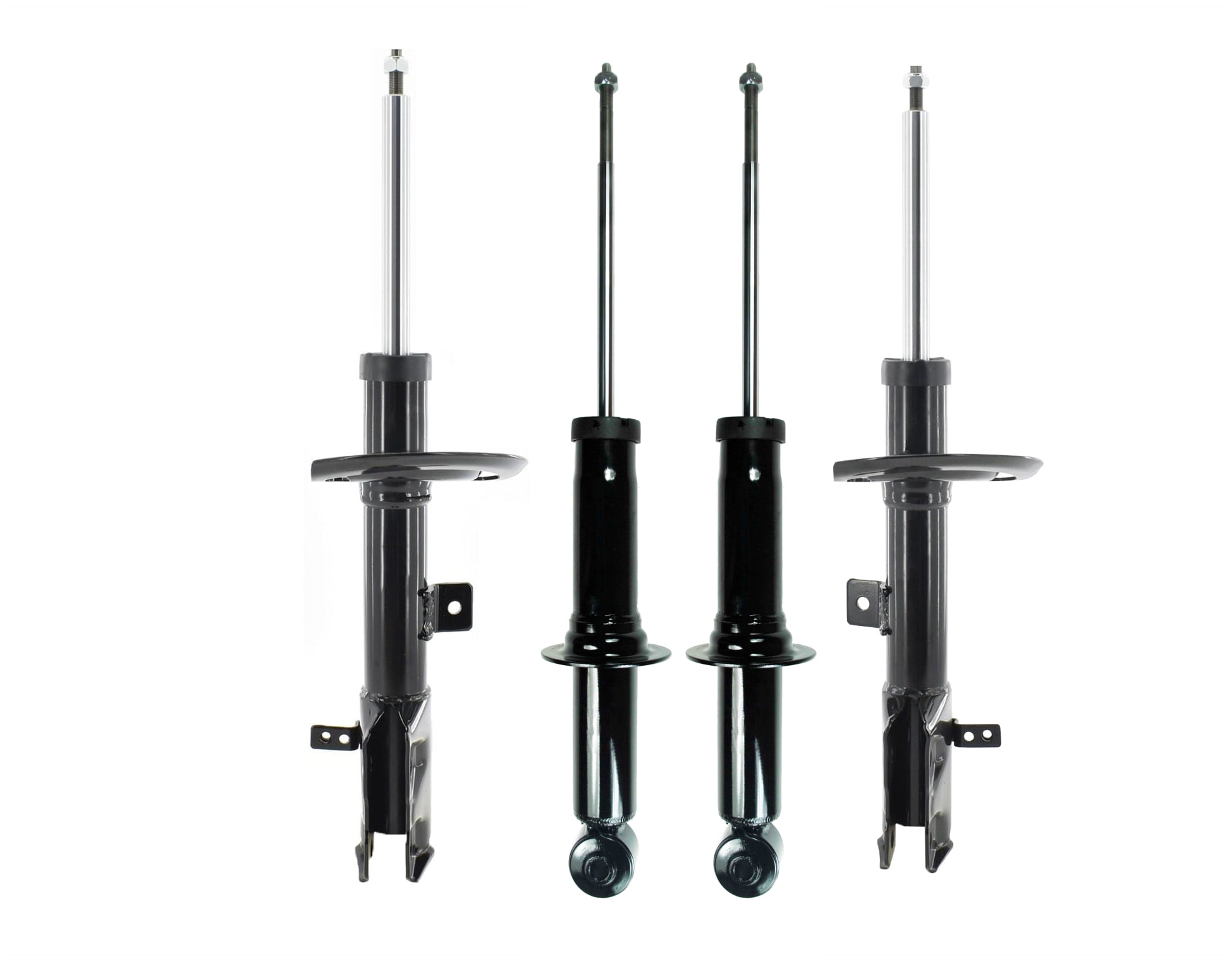 Set of 4 Front-Rear Suspension Bare Strut Assembly For 2007-2012 Dodge ...