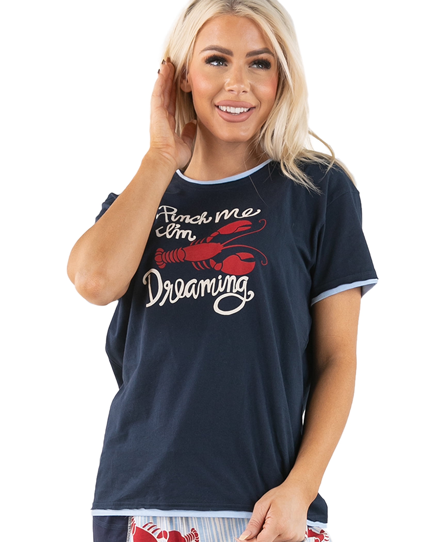 LazyOne Pajamas for Women, Cute Pajama Pants and Top Separates, Lobster ...