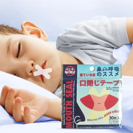 Koszal 30Pcs/Set Sleeping Nasal Sticker Self-adhesive Non-slip Health ...