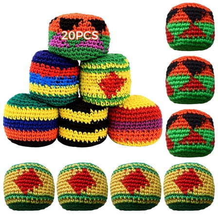 SandMaster Footbag Hacky Sack 3 pack - Assorted colors - Walmart.com