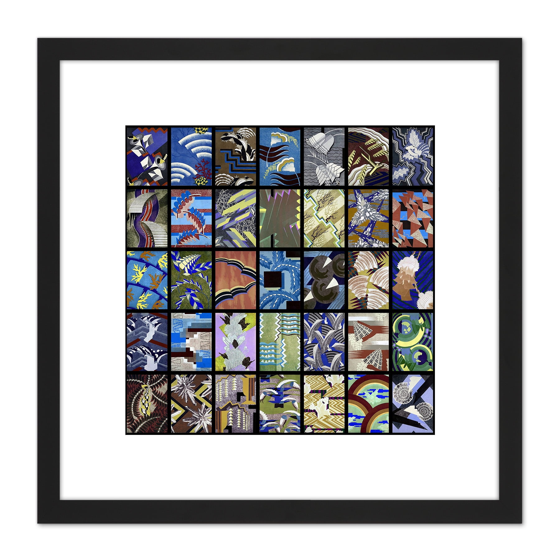 Seguy Prisms 40 Plates Designs Book Illustrations 8X8 Inch Square ...