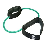 CanDo tubing exerciser with ankle cuffs, yellow - Walmart.com