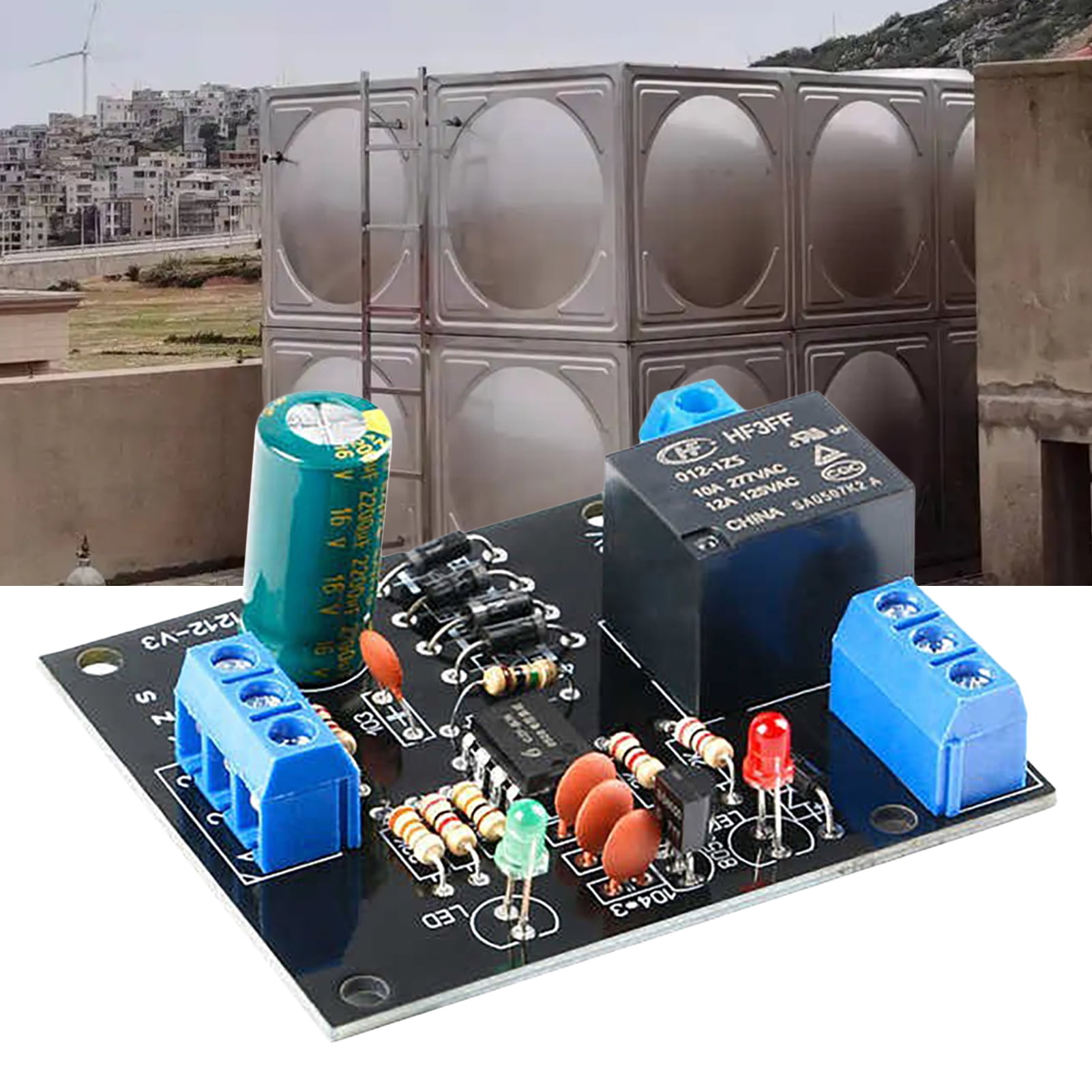 AURORA TRADE Water Level Controller Module Safe Good Stability DIY 12V ...