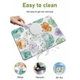 Abstraction Art Doormat Non Slip Diatomaceous Earth Door Mat Absorbent ...