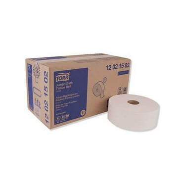 Tork Advanced Toilet Paper Roll with OptiCore, Septic Safe, 2-Ply, White, 865 Sheets/Roll, 36 ...