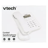 VTech CD1153 Landline Telephone, Corded Speakerphone with Caller ID ...