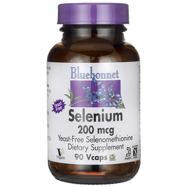 Bluebonnet Selenium 200 Mcg, 90 Ct - Walmart.com