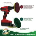 Scrubit Heavy Duty Tub and Tile Cleaner Includes Drill Attachment, 3 ...