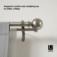 Umbra Bolas Double Curtain Rod 72-144" - Walmart.com