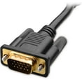 Cable Matters Gold Plated VGA Monitor Cable with Ferrites 50 Feet, Bare ...