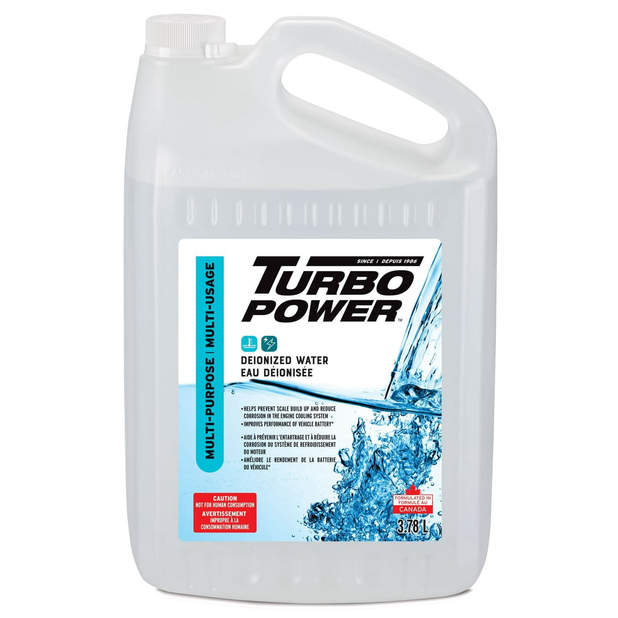 Click here for Turbo Power - Multi-Purpose Deionized Water 3.78l prices