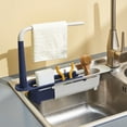 Expandable Dish Drying Rack – Adjustable Sink Organizer | Over Sink ...