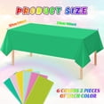 4 Pack Pink Cow Print Tablecloths Disposable Rectangle Table Covers for ...