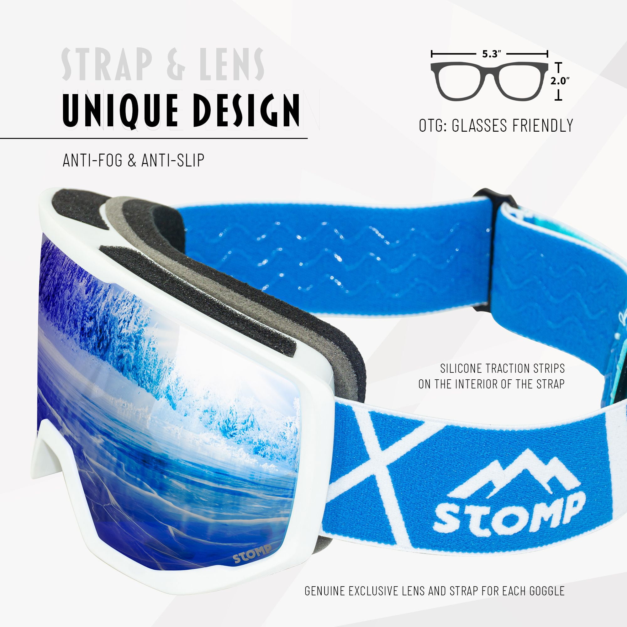 Ski Goggle Strap - Walmart.com