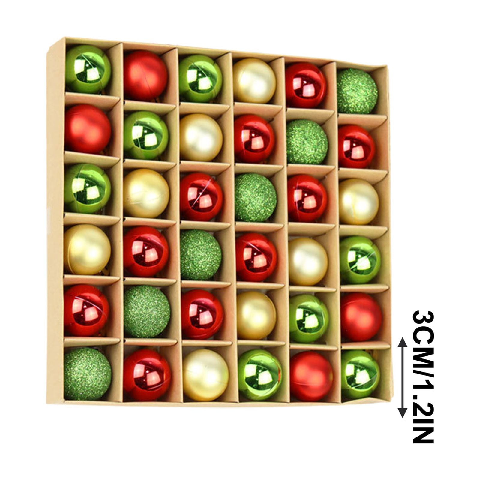 Click here for Yhmxh Christmas Decorations 3cm36pcs Boxed Christm... prices