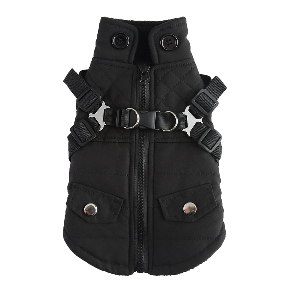 Xmarks Dog Jacket with Harness Warm Coats and Jackets for Medium and ...