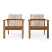 Helen Outdoor Dining Wooden Furniture, Teak Finish Acacia Wood Patio ...