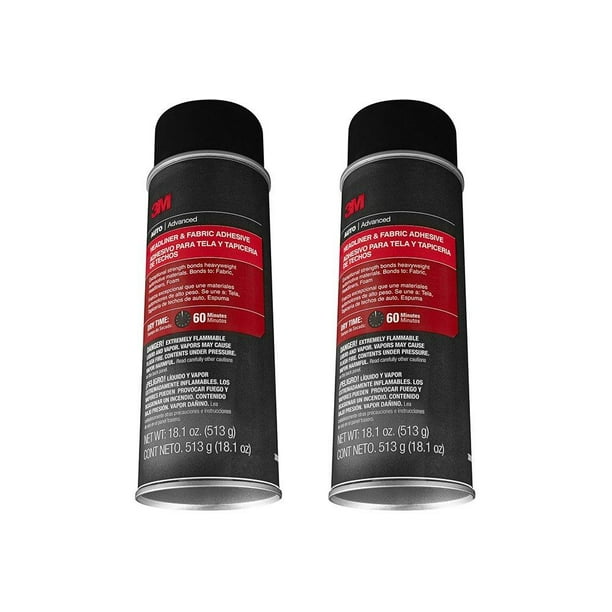 3M 38808 Headliner and Fabric rMHrh Adhesive, 18.1 Oz (2 Pack) - Walmart.ca