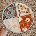 AOOOWER Slow Eating Animal Bowl With Strong Base To Support Healthy ...