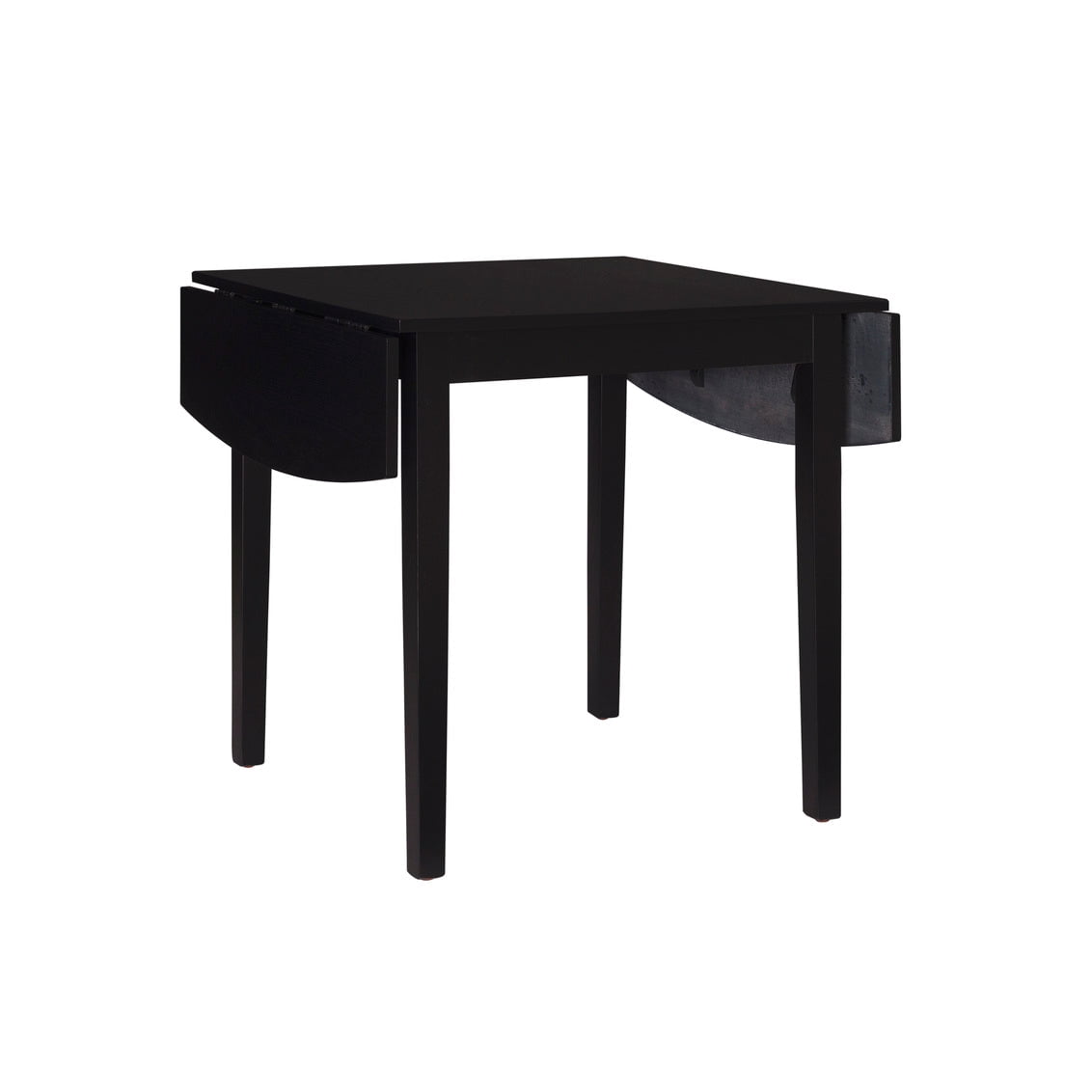 Torino Black Square Drop Leaf Table - Walmart.com