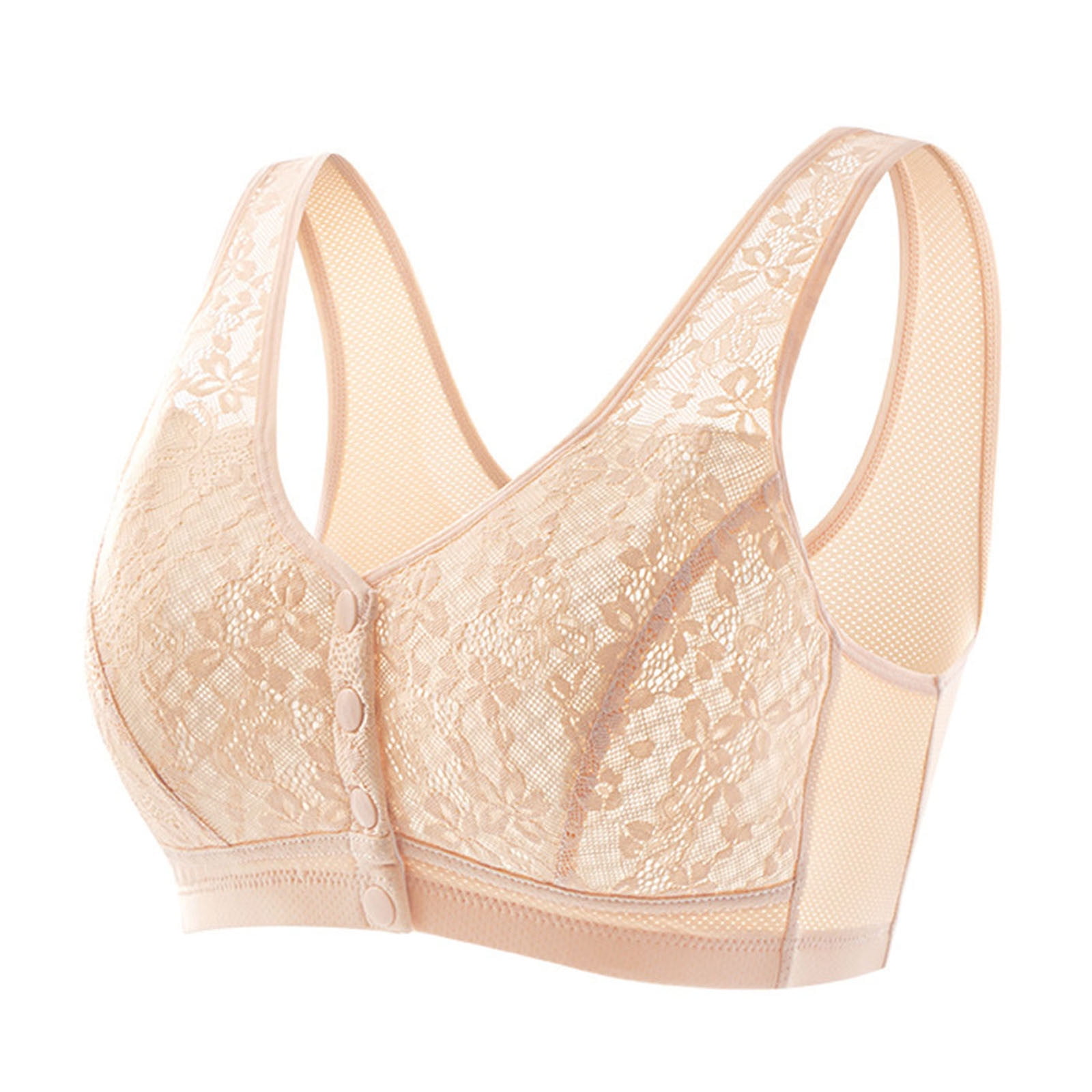 Click here for Cinvoph Wireless Bras For Women Full Coverage Fron... prices