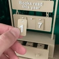 Book Counter Decoration With Number Display And Storage Drawer For ...