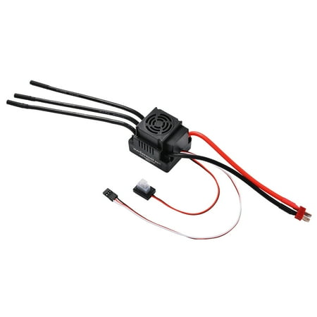 120A Brushless 2-4S ESC with BEC for 1:8 1:10 TRAXXAS RC Car Short ...