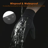 IC ICLOVER Men Women Winter Warm Gloves, Touch Screen Thermal Gloves ...