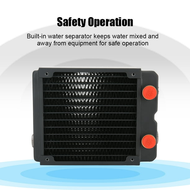 Radiador intercambiador de calor radiador de computadora Enfriador de ...