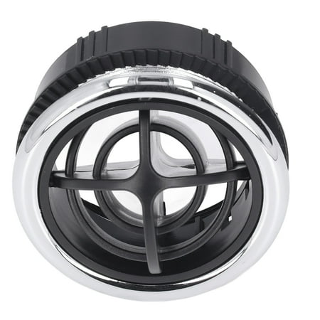 Round AC Vent, Dash Air Louver 87mm Diameter For Cars For Buses For RVs ...