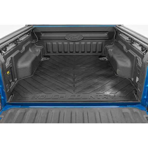 Rough Country Rubber Bed Mat for 2022-2023 Ford Maverick | 4'6" Bed ...