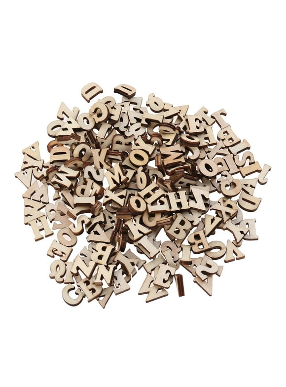 Wooden Letters & Numbers in Wood Crafting - Walmart.com