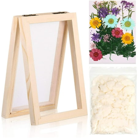 5 x 7 Inch Wooden Paper Making Mould Papermaking Screen Frame Deckle ...