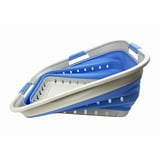 SAMMART 42L (11 gallon) Collapsible Plastic Laundry Basket - Foldable ...