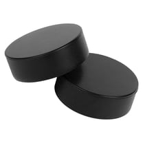 S&S Worldwide Floor Hockey Pucks. Soft, Hollow Vinyl Pucks for Floor ...