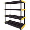 Plano 5-Shelf Extra Heavy Duty Plastic Storage Shelf Unit, 72.5” x 36 ...