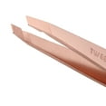 Tweezerman Rose Gold Slant Tweezer for Hair and Eyebrow Precision ...