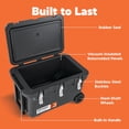 IRIS USA HUGEL 64 QT Cooler Box Insulated, Hard Cooler, Vacuum ...