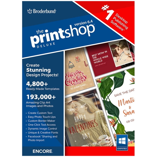 PrintShop Deluxe 6.0 [Digital Download] - Walmart.com