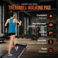 Open Box Cardio Flex Folding Treadmill Running Machine Dual Display ...