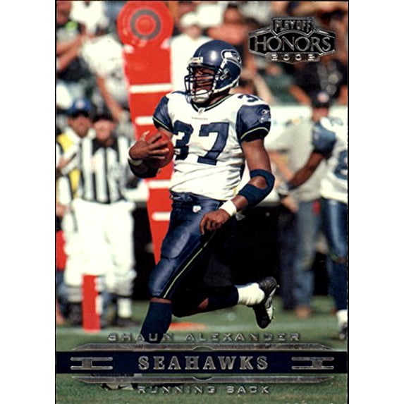 2002 Playoff Honors #83 Shaun Alexander NFL Football Trading Card ...