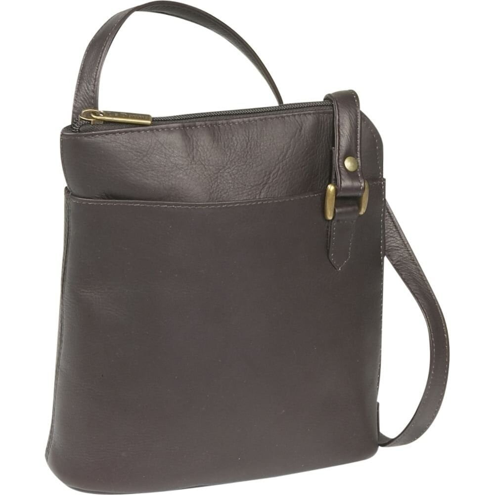 Le Donne Leather L-Zip Crossbody Shoulder Bag LD-808 - Walmart.com