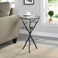 FirsTime & Co. Bronze Bird and Branches Tripod End Table, Modern ...